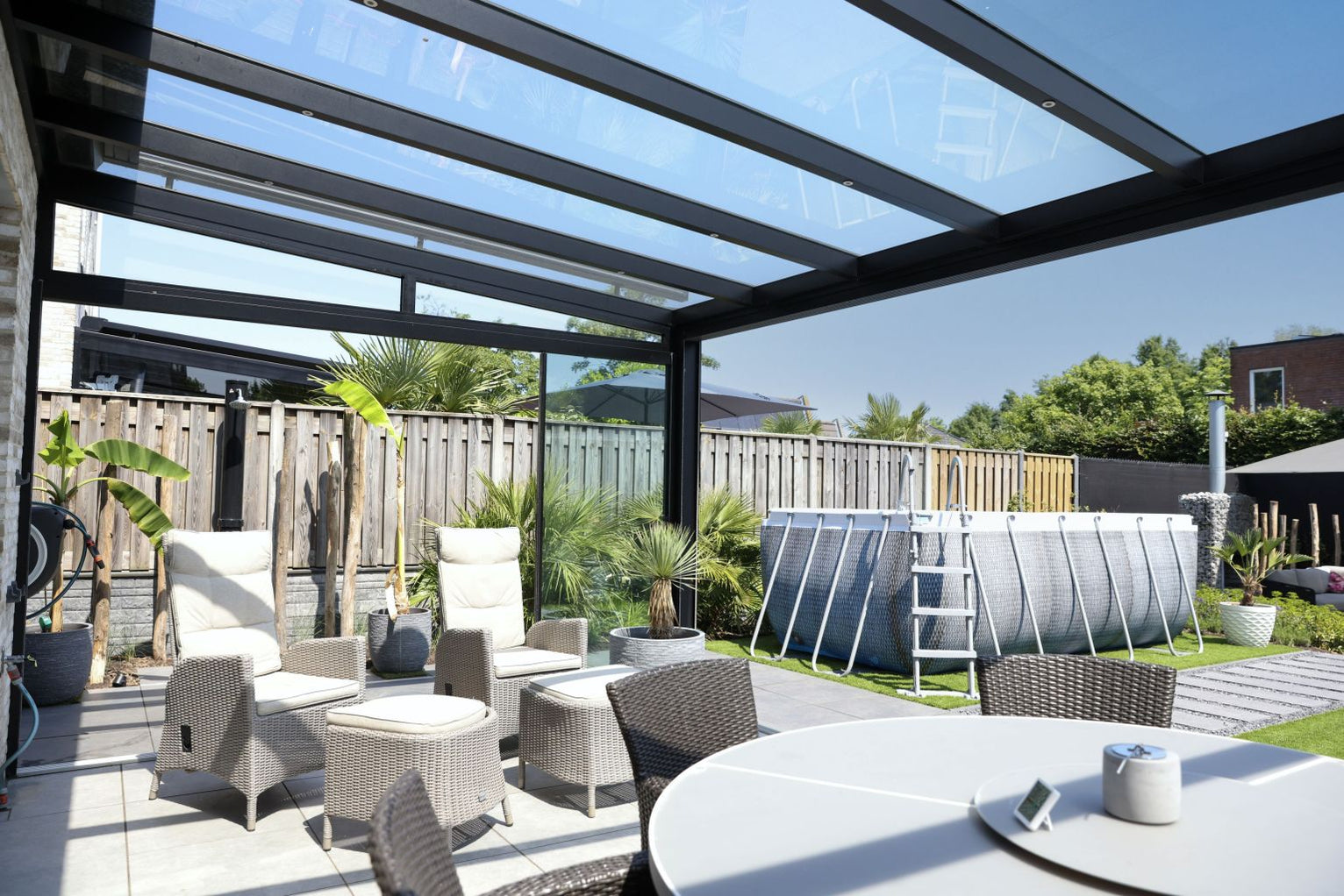 Cayman Aluminium Glass Sun Room Veranda — Outdoor Luxe